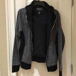 Forever 21 | Jackets & Coats | Forever 2 Sport Luxe Jacket Hoodie ...